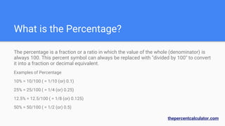 Percentage (%) is Easy.pptx