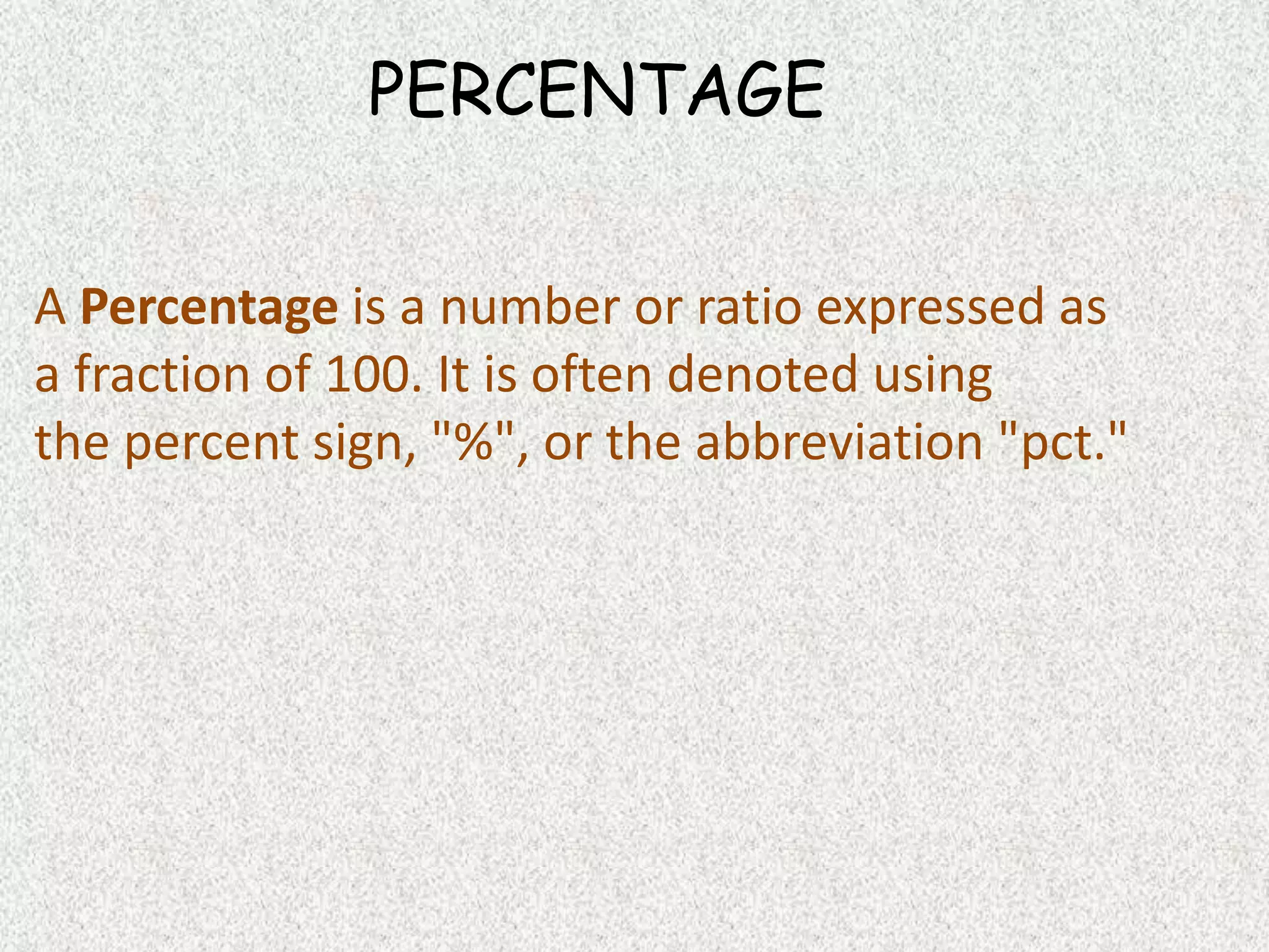 Percentage,profit and loss | PPTX