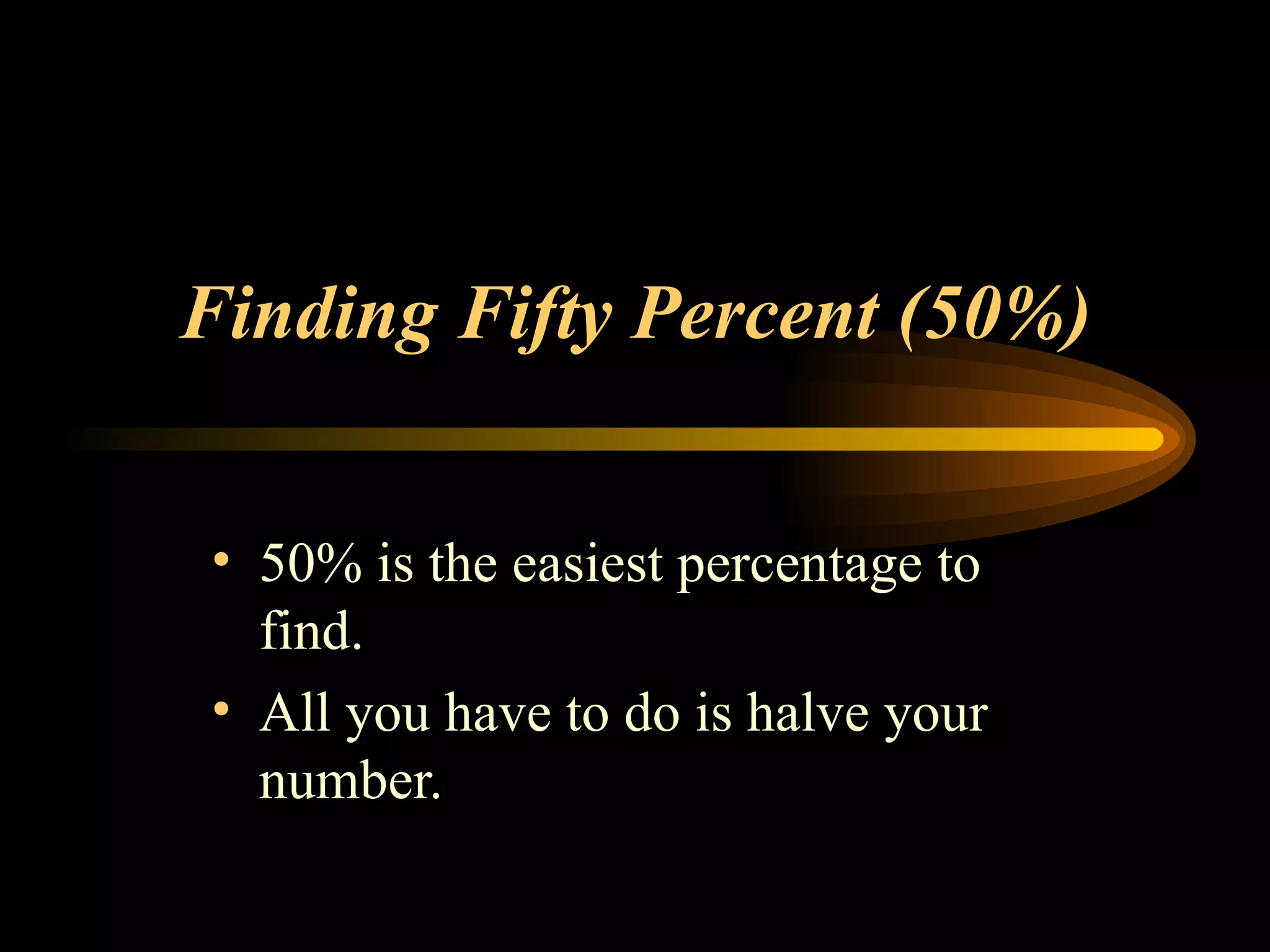 Percentages | PPT