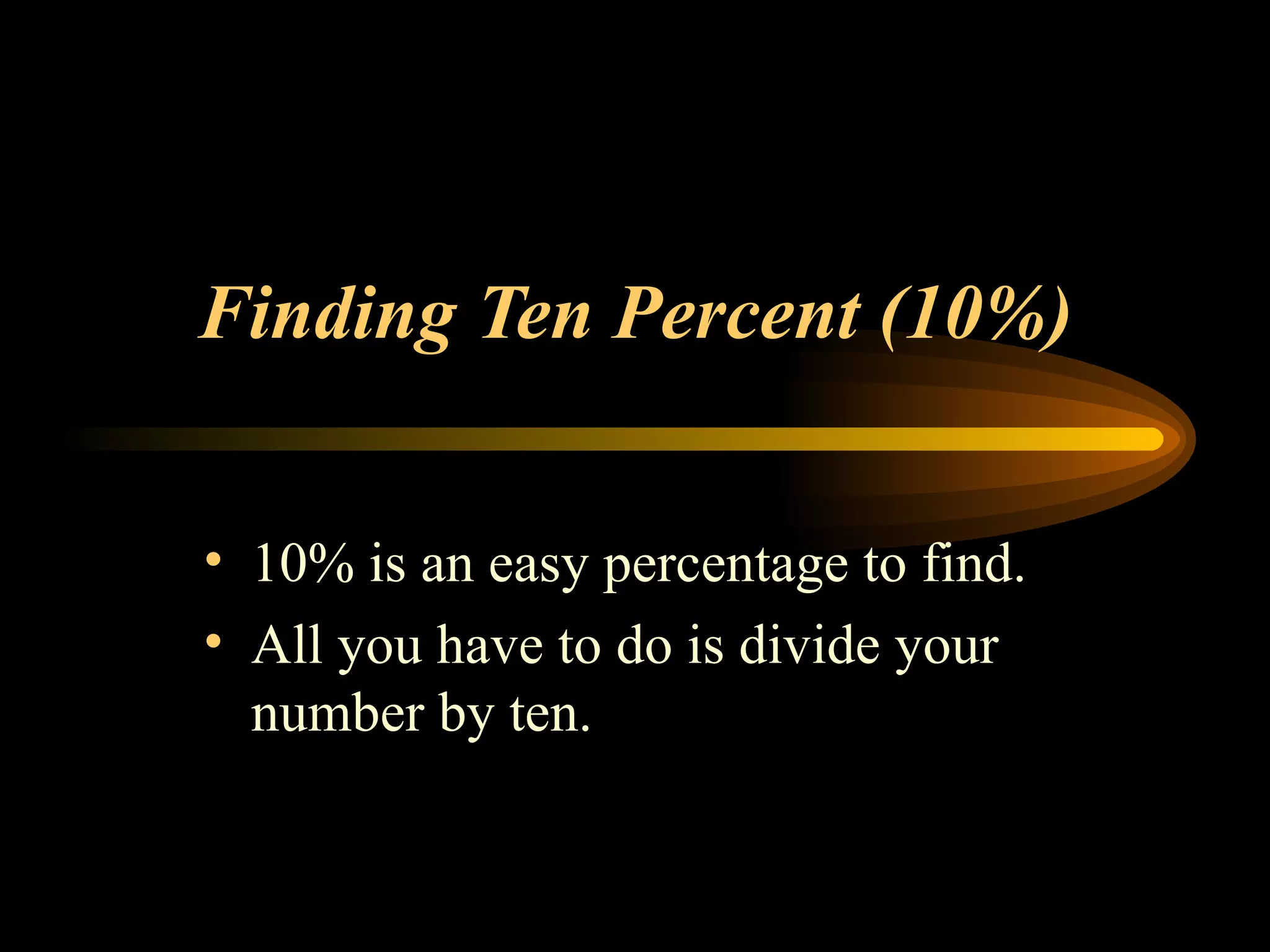 Percentages | PPT