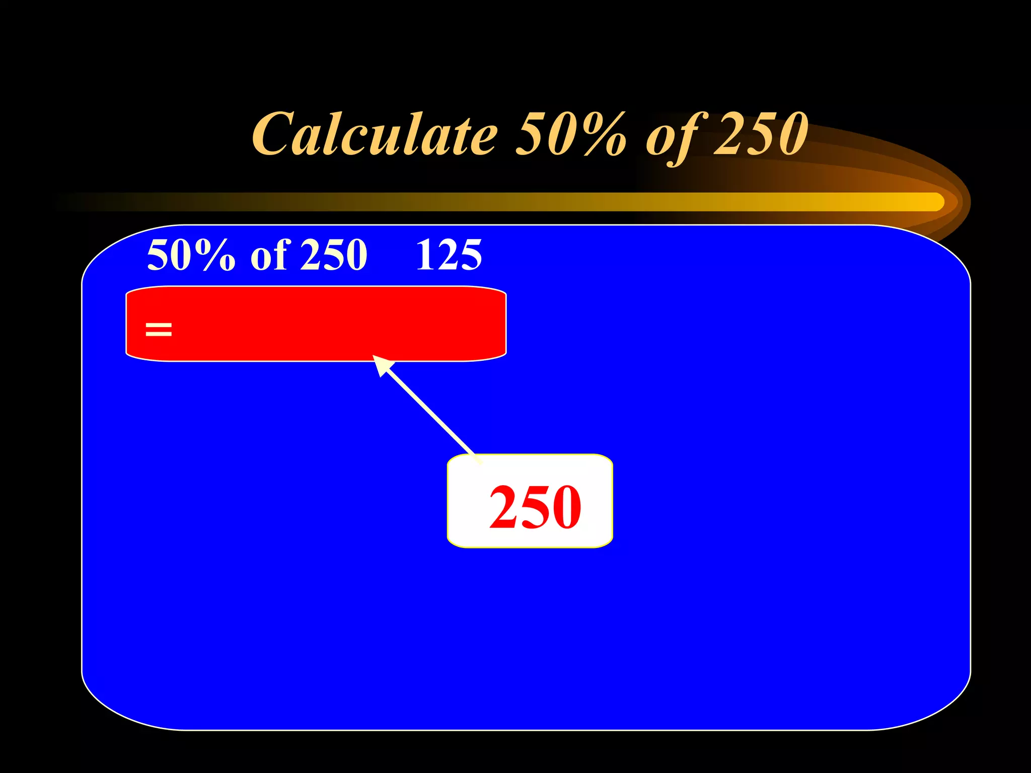 Percentages | PPT