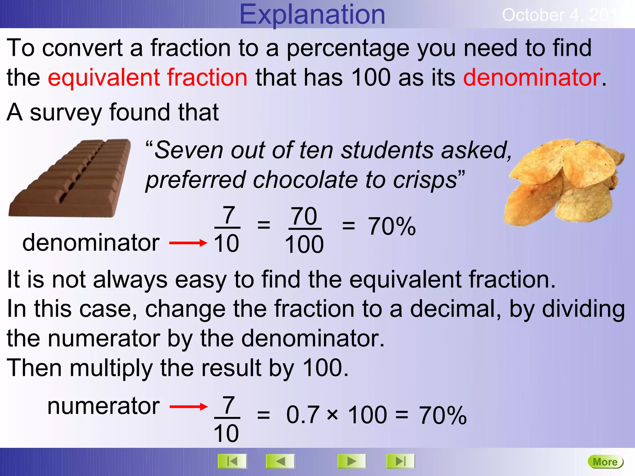 Percentages | PPT