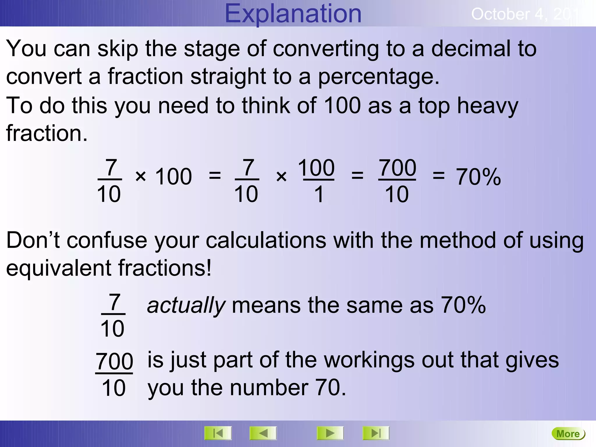 Percentages | PPT