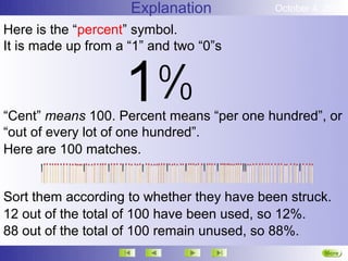 Percentages | PPT