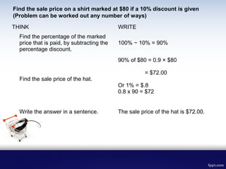 Percentages | PPT