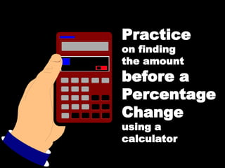 Grade 7 percentages_amount_before_change.ppt | Coupons and Discounts ...