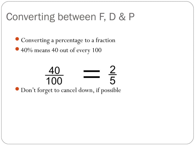 Percentages and discounts tutorial | PPT
