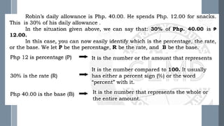 Percent Base and Rate lesson grade 6 learners.pptx