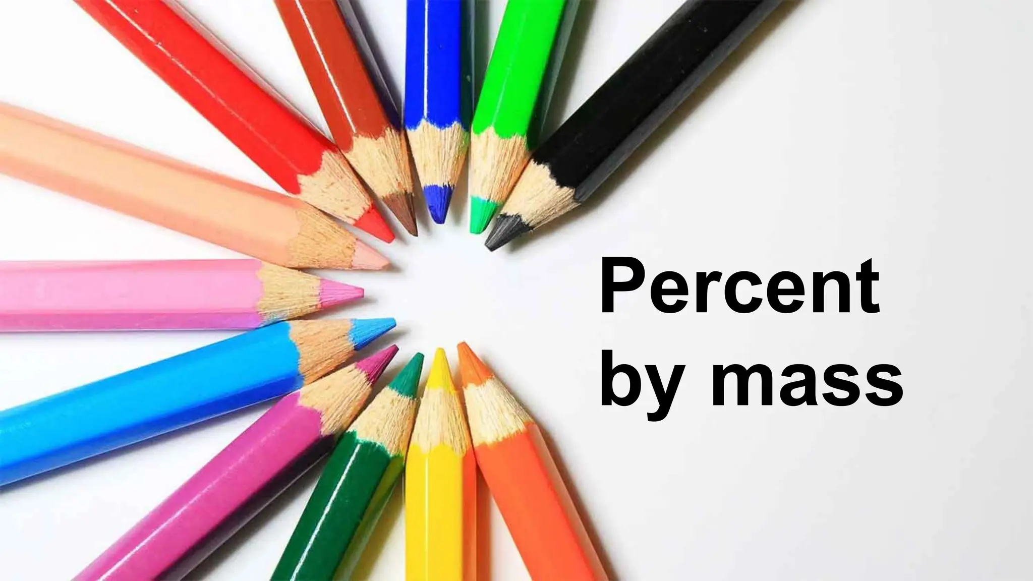 percent by volume : Percent by mass .... | PPTX
