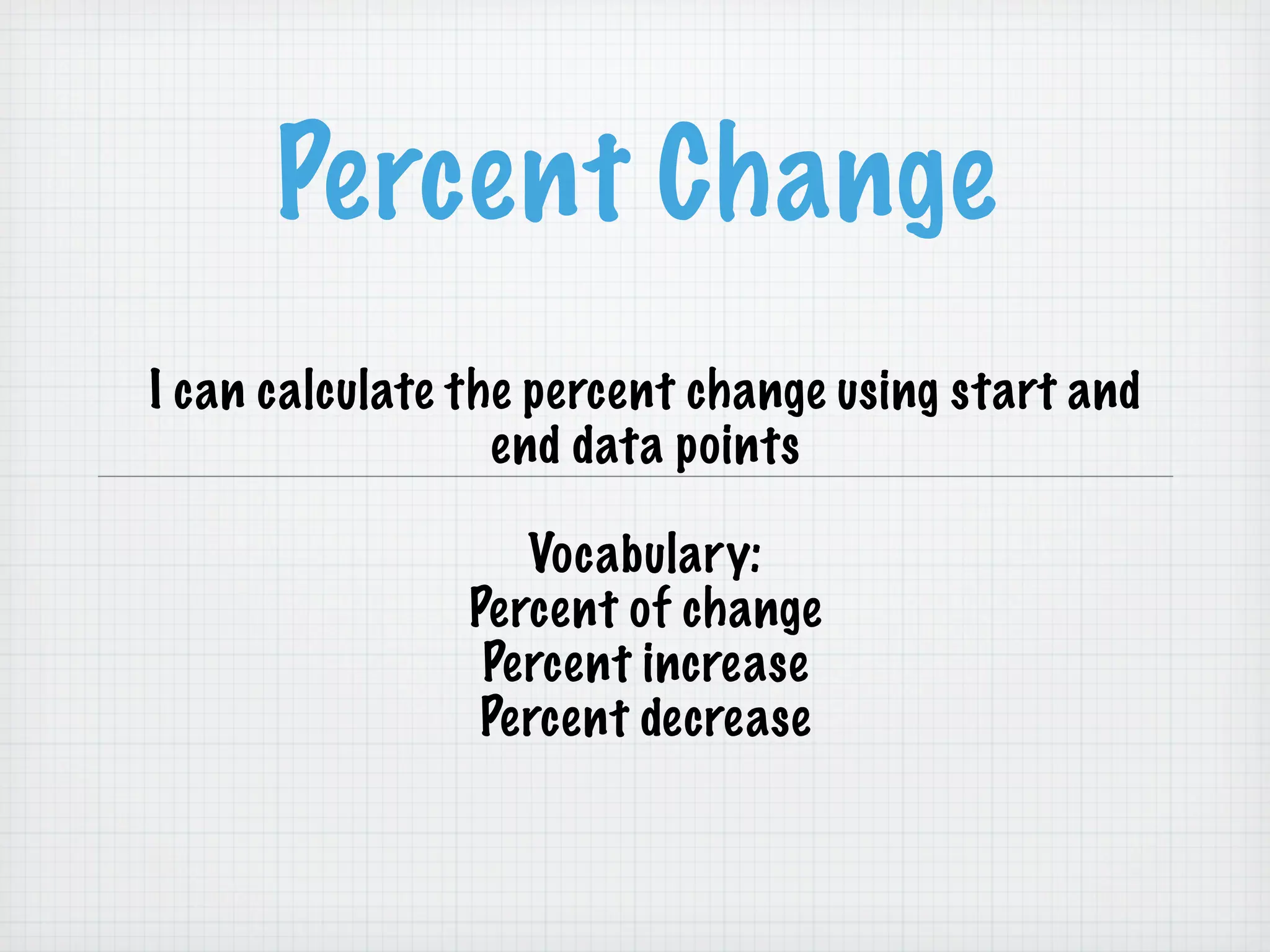 Percent change | KEY