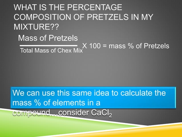Percent Composition, Empirical and Molecular Formula | PPTX | Chemistry ...