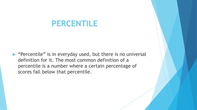 Percentile | PPTX