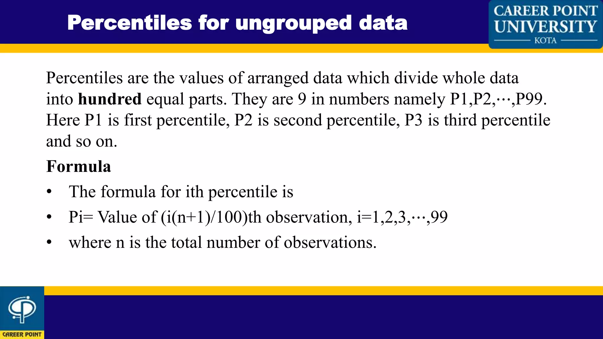 Percentile | PPTX