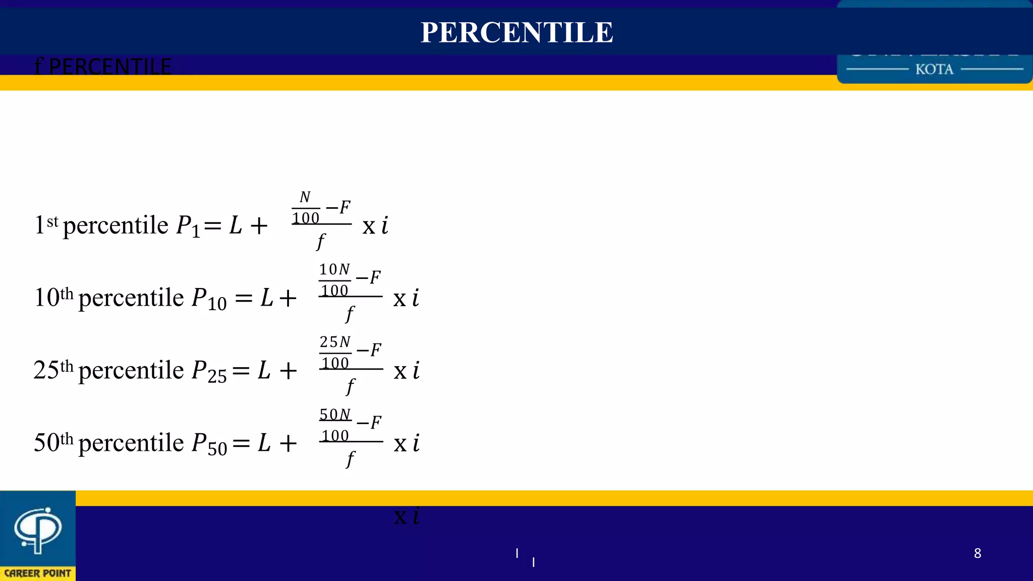 Percentile | PPTX