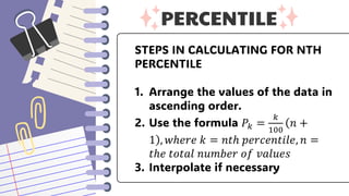 PERCENTILE.PDF GRADE 10 MATHEMATICS..... | PDF