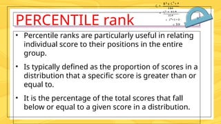 HOW TO GET PERCENTILE POWERPOINT PRESENTATION | PPTX