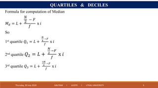 Percentile and percentile rank | PPTX