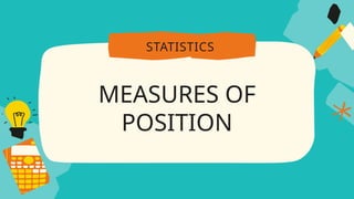 Measures of Position for Percentile Rank | PPTX