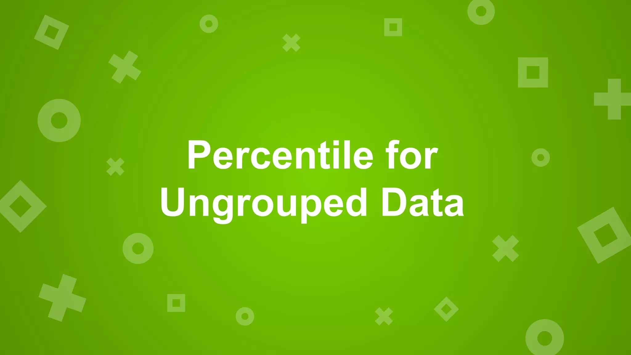 Percentile for Ungrouped Data.pptx