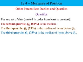 Introduction and explanations on percentiles and deciles | PPT