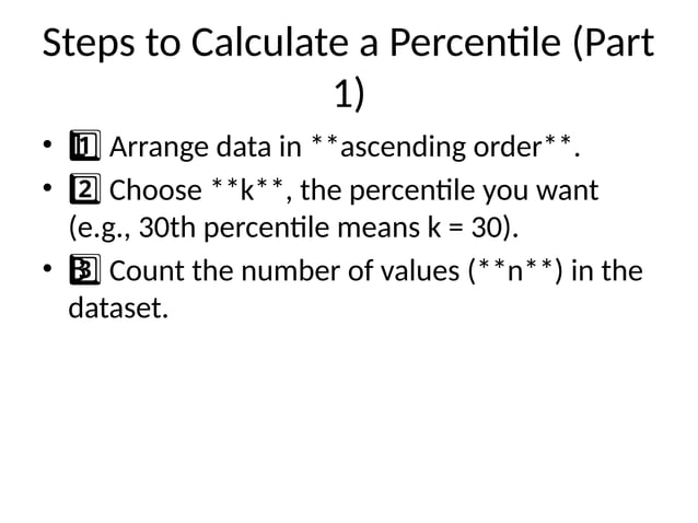 Percentiles_Presentation_Extended.pptxss | PPT