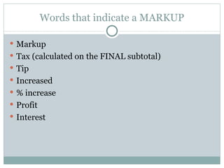 Percent Increase And Decrease | PPT