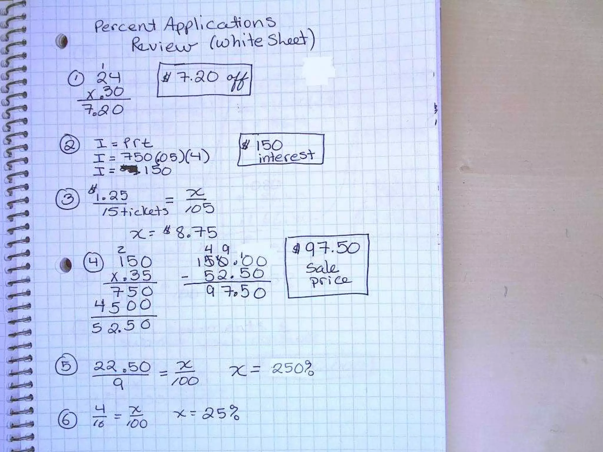 Percent Review | PPS