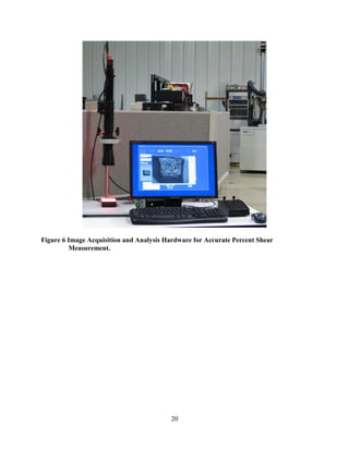 Percent shear area determination in charpy impact testing | PDF