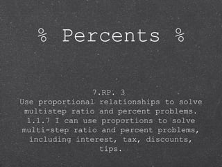 Percents lab | PPT