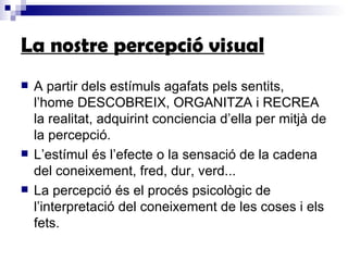 Percepció Visual | PPT