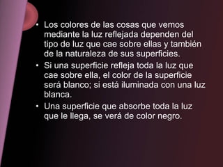 Percepción del color | PPT