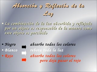 Percepción y selección del color | PPT