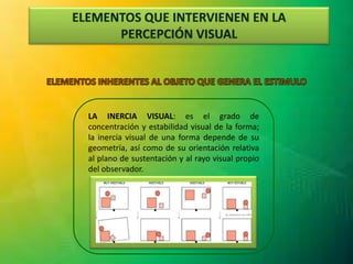 Percepcion visual de la forma | PPTX