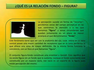 Percepcion visual de la forma | PPTX