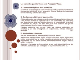 Percepcion visual de las forma | PPTX
