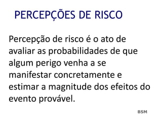 Percepção de Risco.ppt