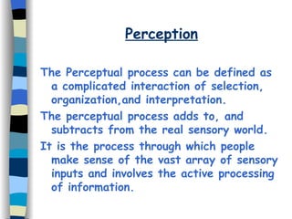 Perception | PPT