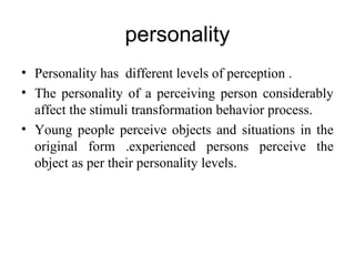 Perception | PPT
