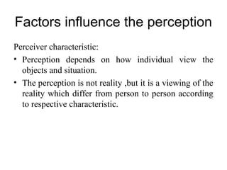 Perception | PPT