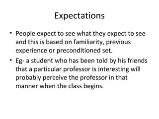 Perception | PPT
