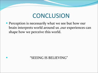 Perception | PPT