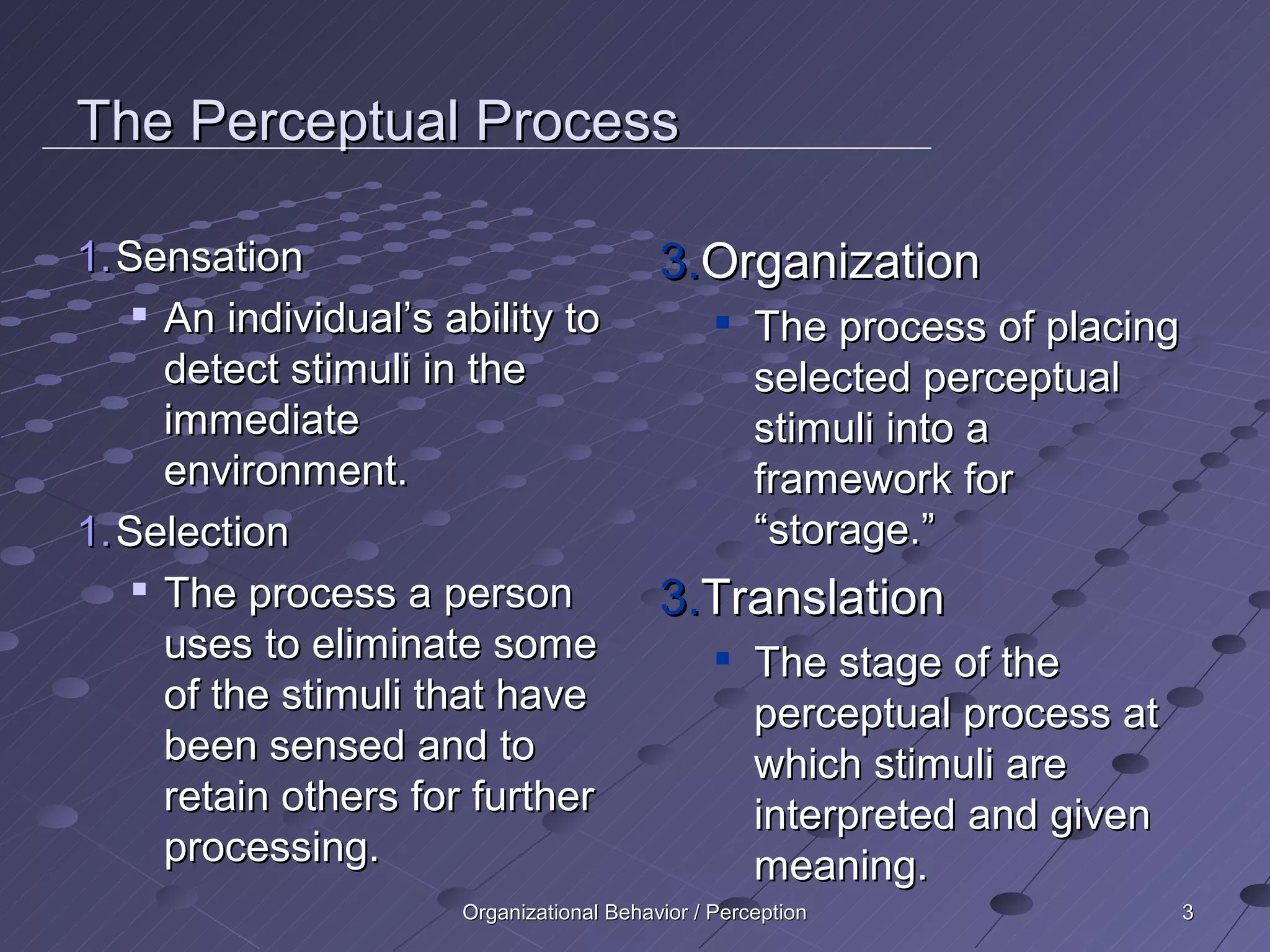 Perception | PPT