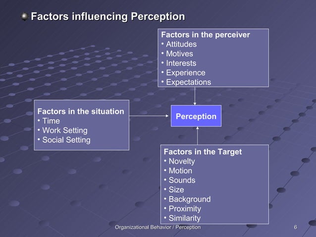 Perception | PPT | Technology & Computing