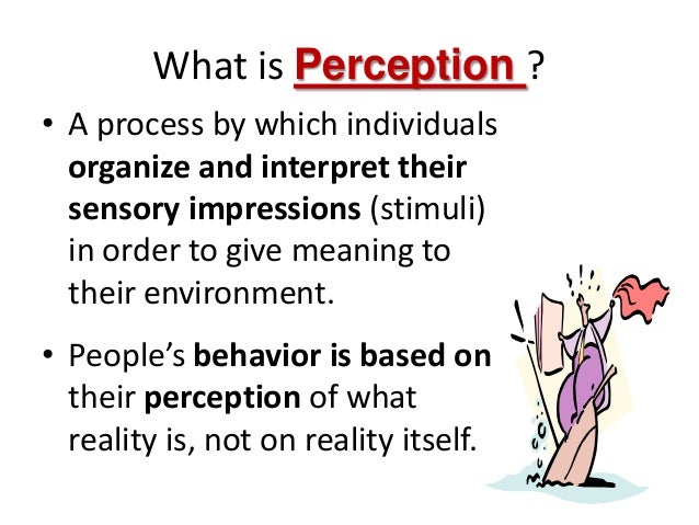 Perception