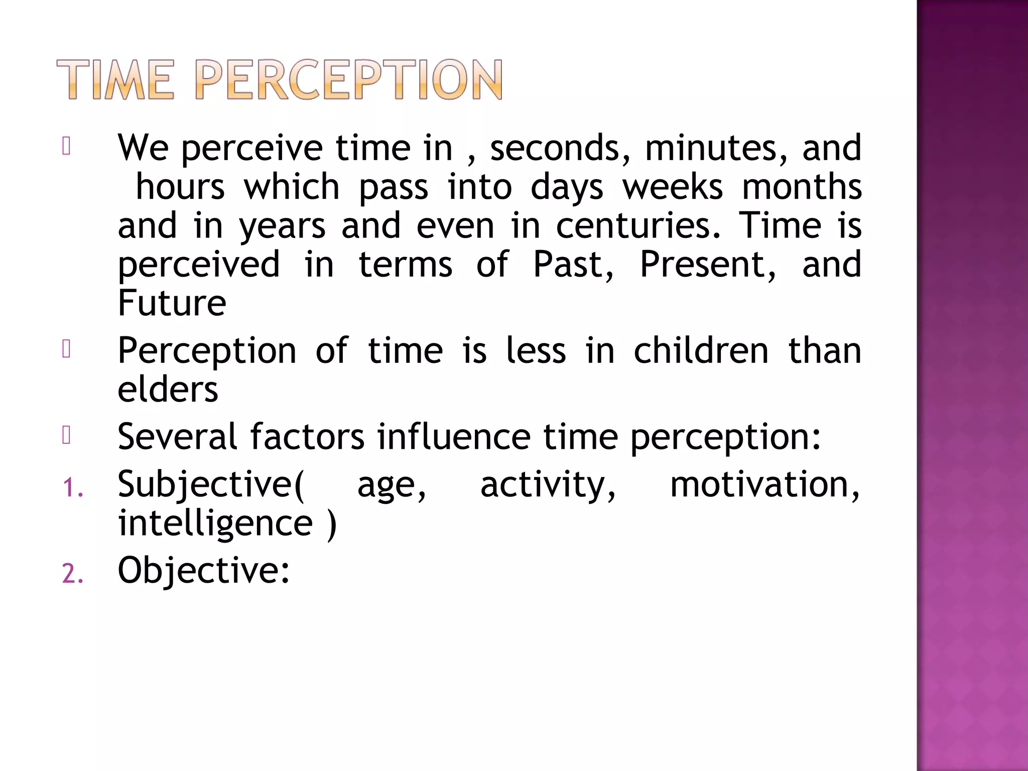 Perception in Psychology | PPT