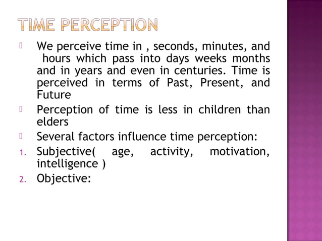 Perception in Psychology | PPT