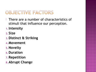 Perception in Psychology | PPT