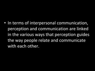 Perception | PPT