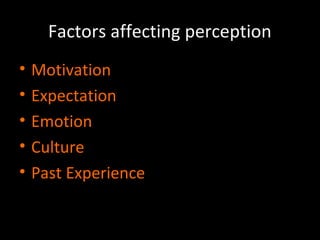 Perception | PPT