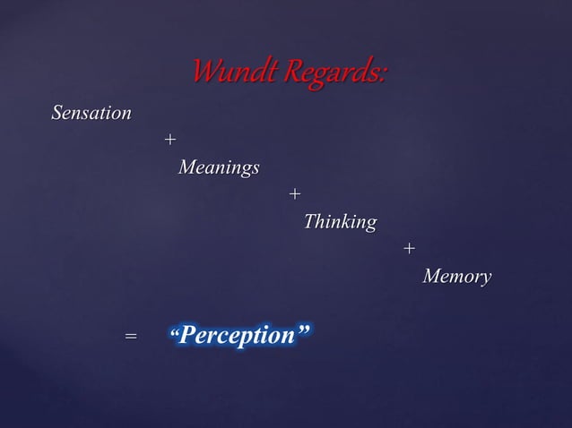 Perception | PPTX | Science